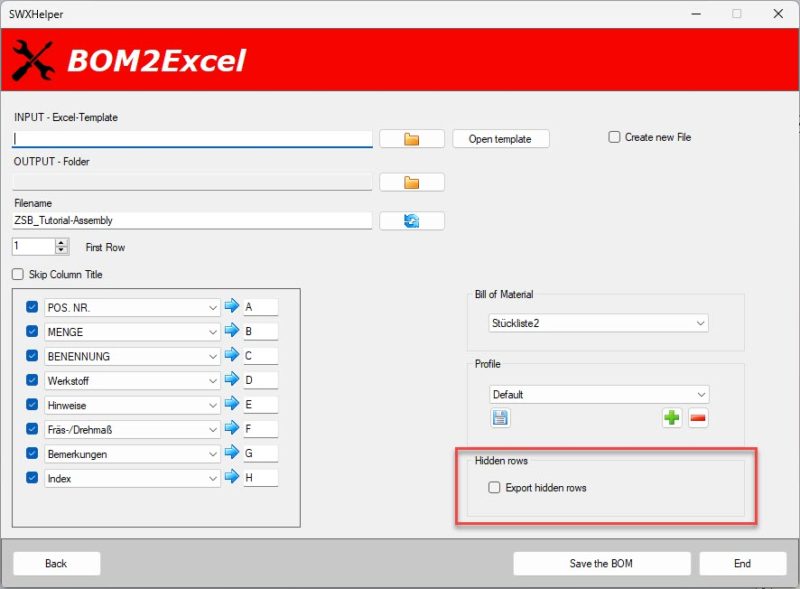 Release - SWXHelper-Update 1.0.2.6 - SWXHelper für Solidworks